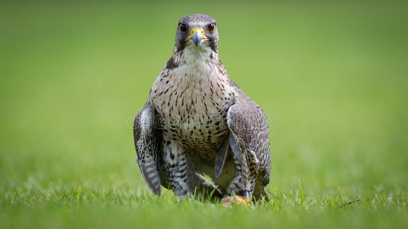 Falcon bird of prey bird stock image. Image of prairie - 62004665
