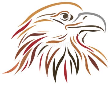 Falcon stock vector. Illustration of look, beak, majestic - 40496791