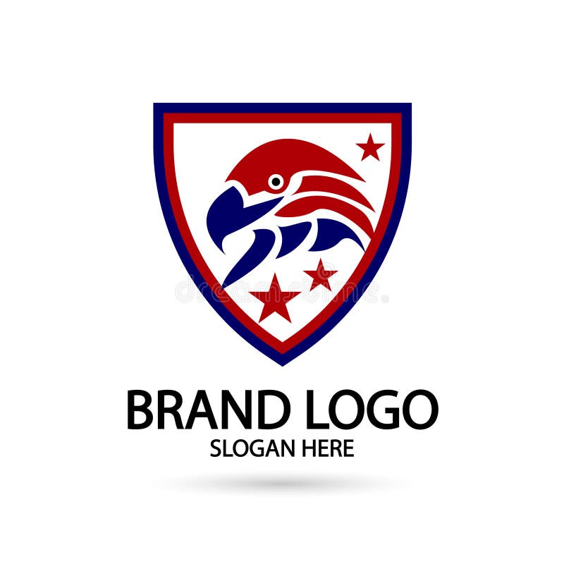 Eagle Sport Gaming Logo Vector Badges Emblem. Vector Illustration Stock ...