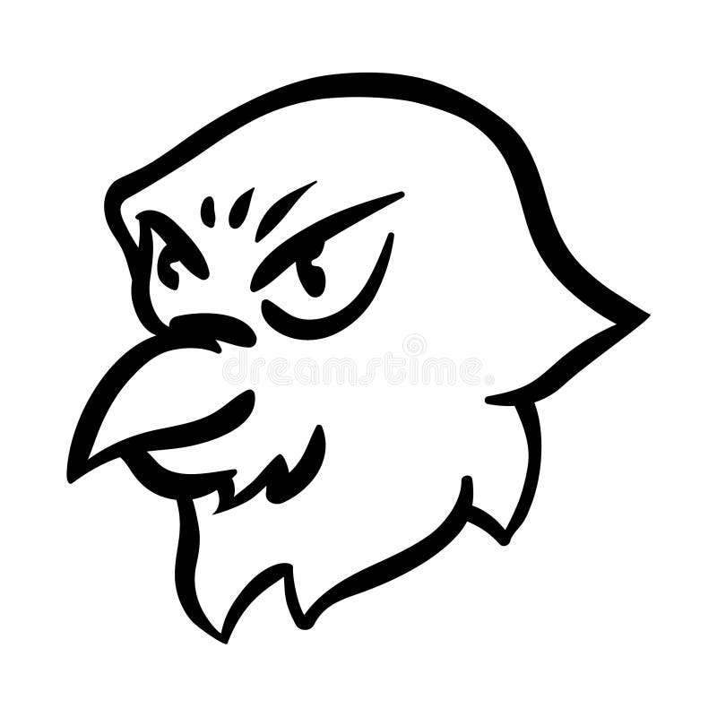 Falcon EPS vector file stock vector. Illustration of vector - 251254220