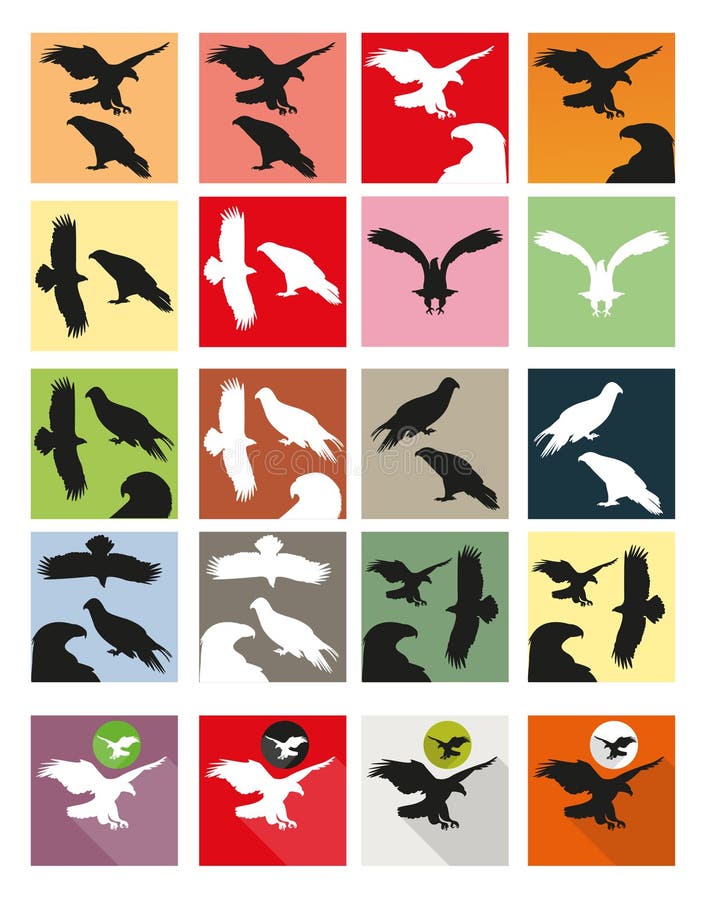 Falcon icon stock vector. Illustration of attack, poster - 296070810