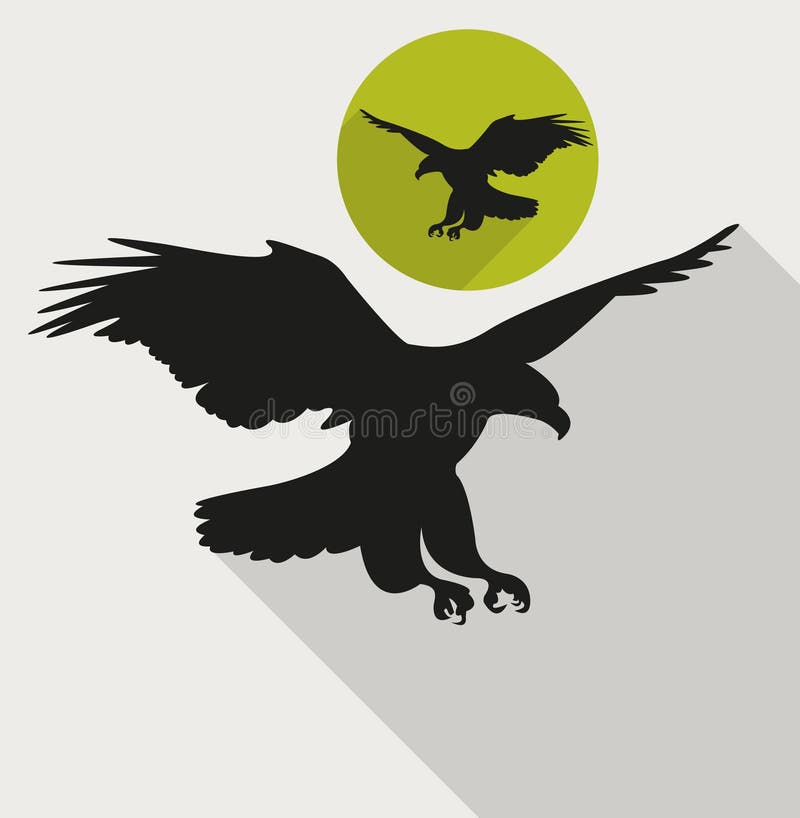 Falcon icon stock vector. Illustration of condor, brand - 296070876
