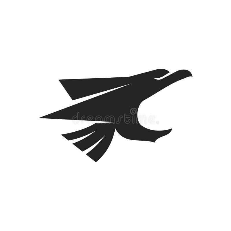 Falcon Logo Template. Icon Illustration Brand Identity. Isolated and ...