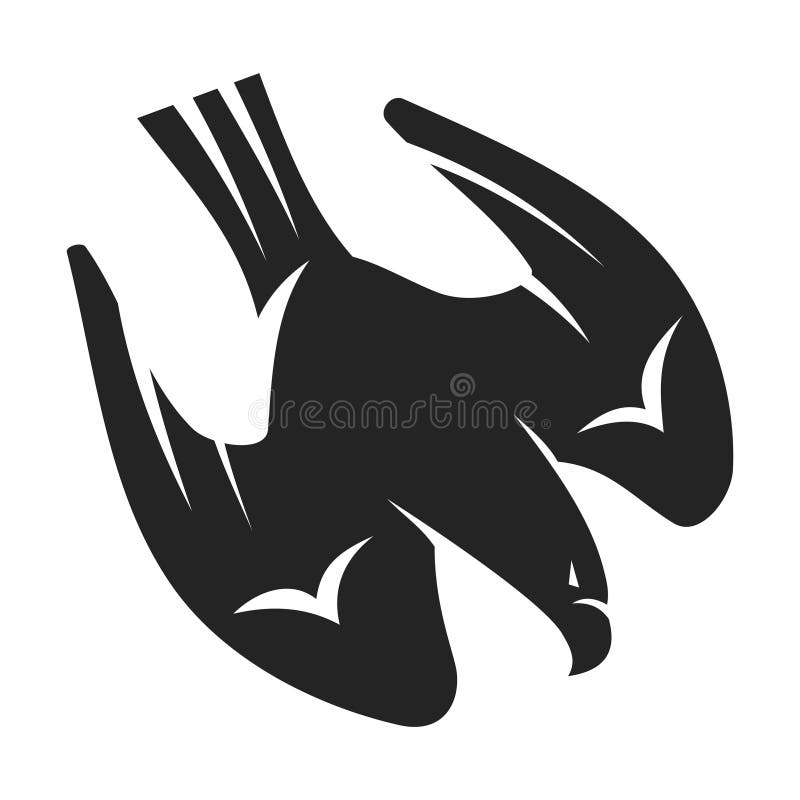 Falcon Logo Template Isolated. Brand Identity. Icon Abstract Vector ...