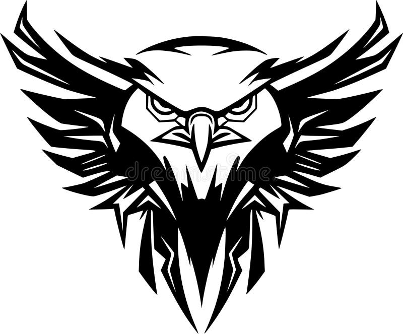 Falcon - Minimalist and Simple Silhouette - Vector Illustration Stock ...