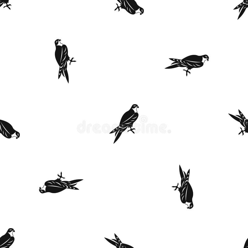 Falcon pattern vector stock vector. Illustration of freedom - 154346614