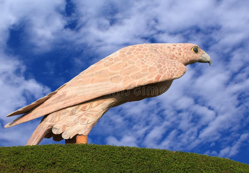 Big Eagle Statue on Langkawi Island Editorial Photography - Image of ...