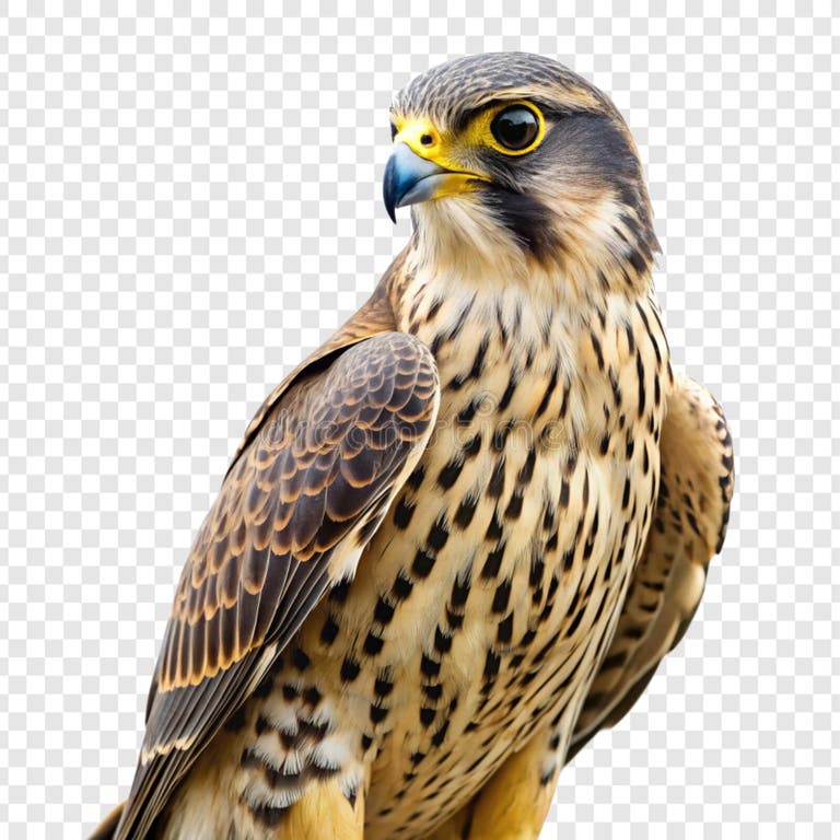 Falcon Transparent Background Stock Illustration - Illustration of ...