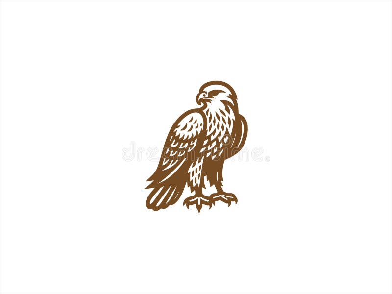 Falcon vector design stock vector. Illustration of wildlife - 358070105