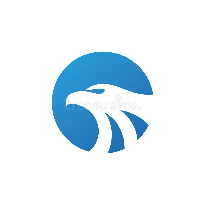 Falcon Wing Logo Vector Icon Design Template Stock Vector ...