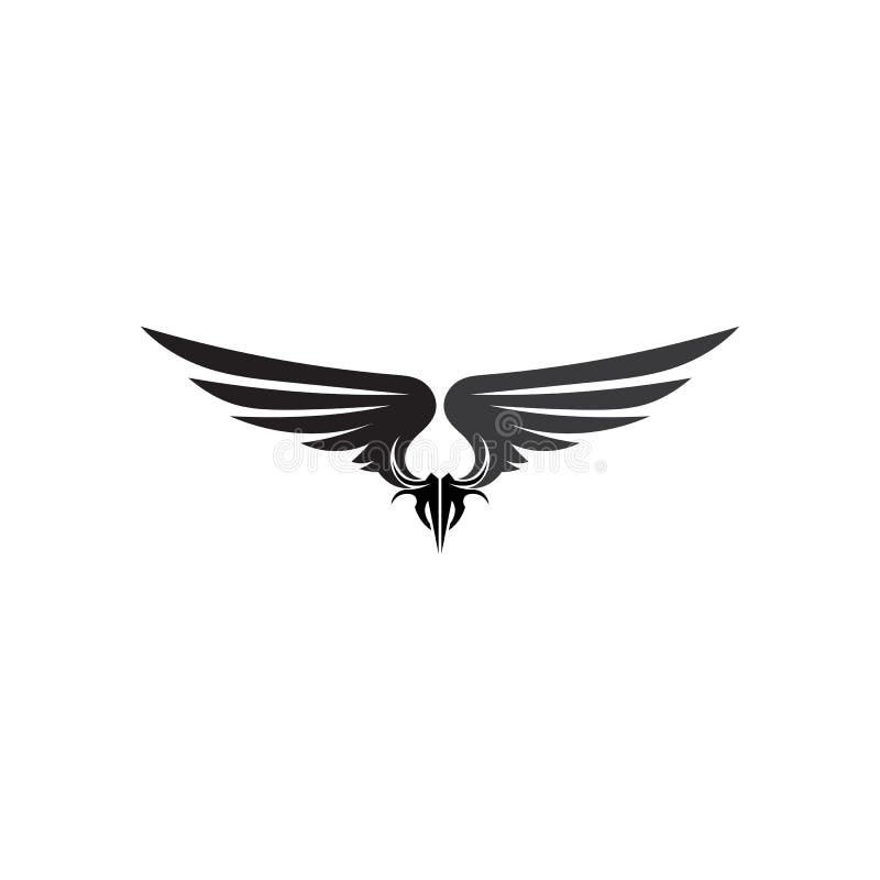 Falcon Wings Logo Template Vector Icon Logo Design App Stock ...