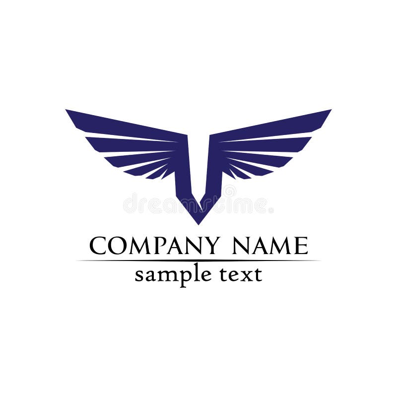 Falcon Wings Logo Template Vector Icon Logo Design App Stock ...