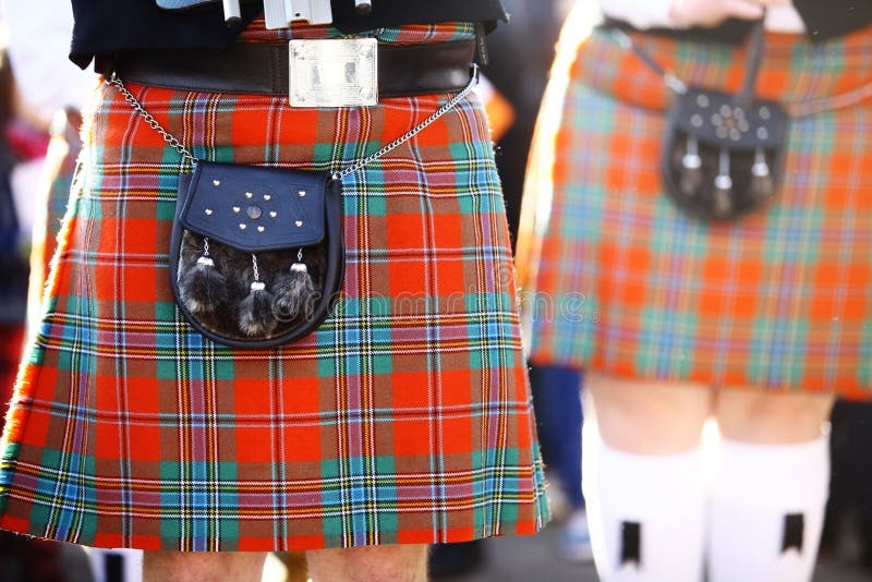 Falda escocesa escocesa imagen de archivo. Imagen de cultura - 39295717