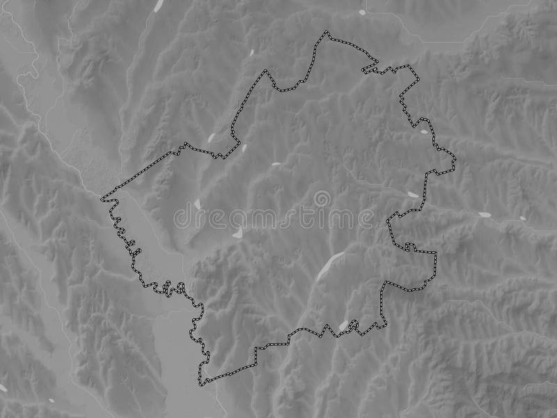 Falesti, Moldova. Grayscale. No Legend Stock Illustration ...