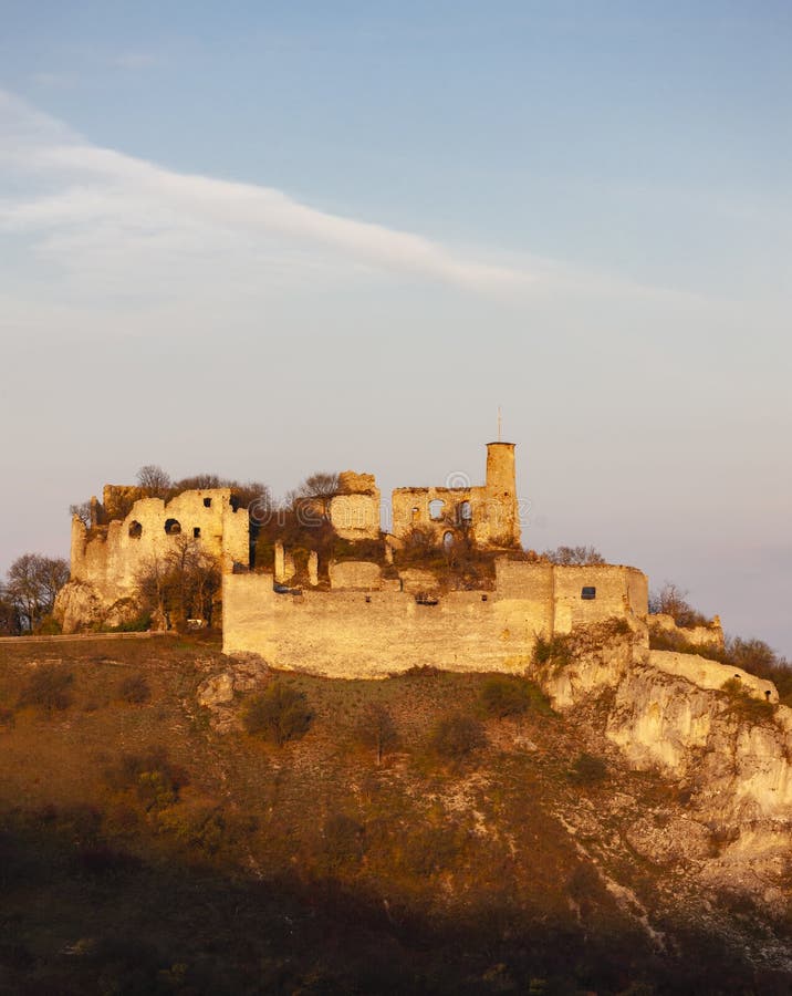 Falkenstein Castle in Autumn, Austria Stock Image - Image of europe ...