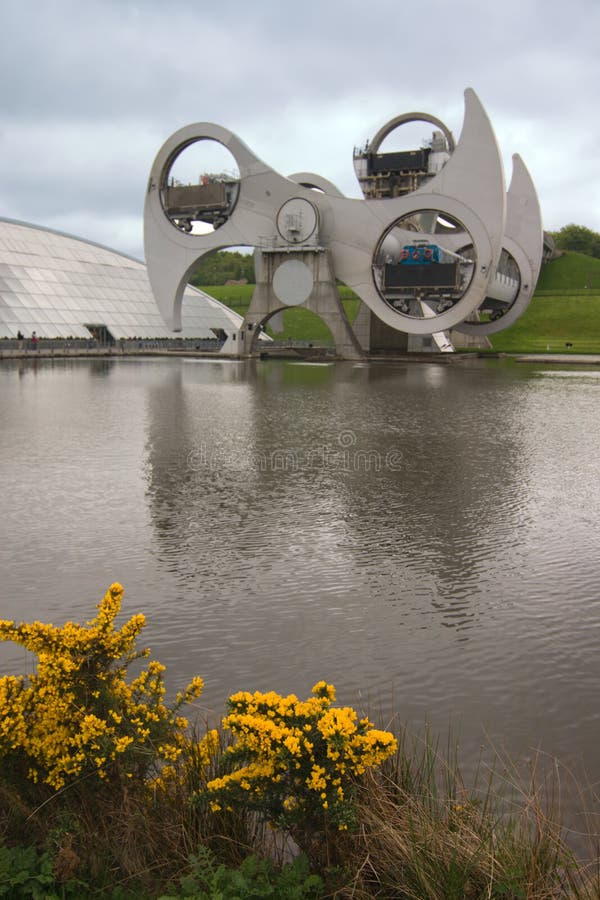 The Falkirk Wheel stock image. Image of fiction, future - 14339