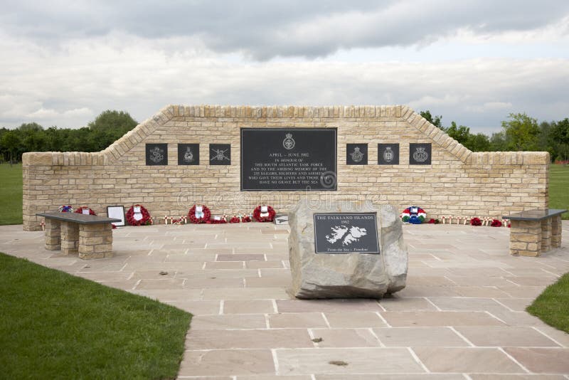 Falklands War Memorial - Falkland Islands Editorial Photo - Image of ...