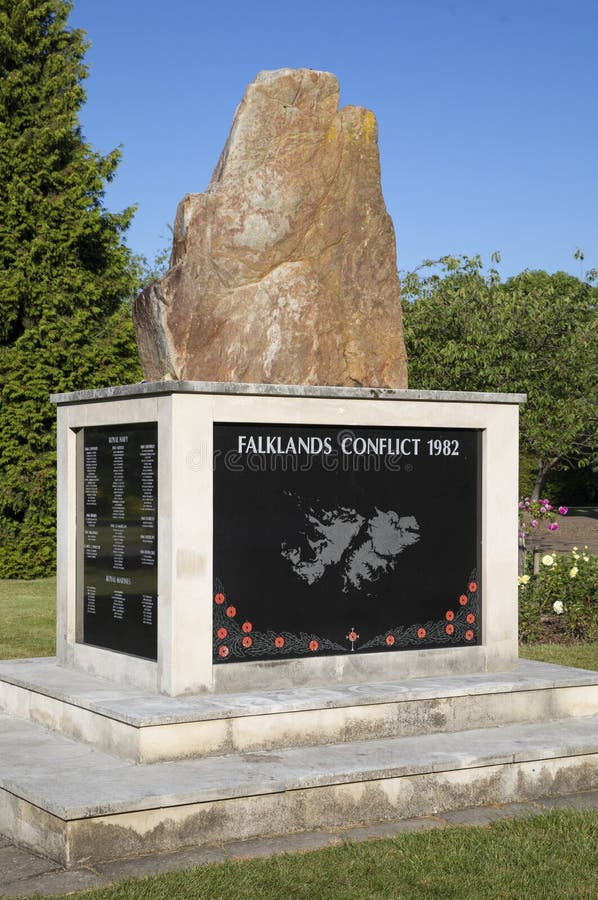 Falklands War Memorial - Falkland Islands Editorial Photo - Image of ...