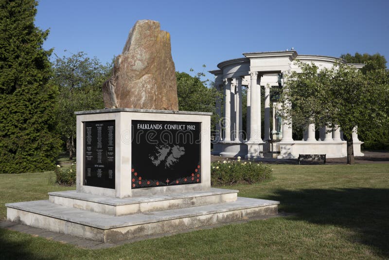 Falklands War Memorial - Falkland Islands Editorial Photo - Image of ...