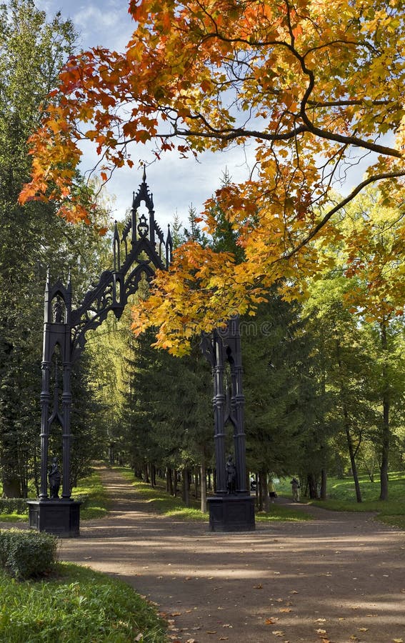 Fall stock photo. Image of alley, portal, style, openair - 11359744