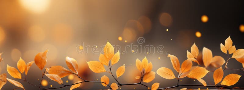 Fall is in the Air, Fall Season Leaves Flying in the Sky, Stock Photo ...