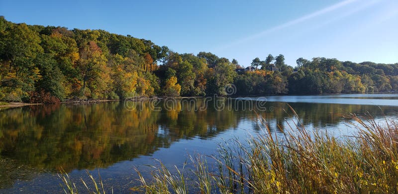 Fall Around the Lake Ontario Stock Image - Image of lake, ontario ...
