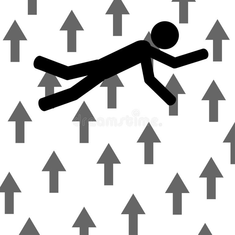 Stick Man Slip Stock Illustrations – 294 Stick Man Slip Stock ...