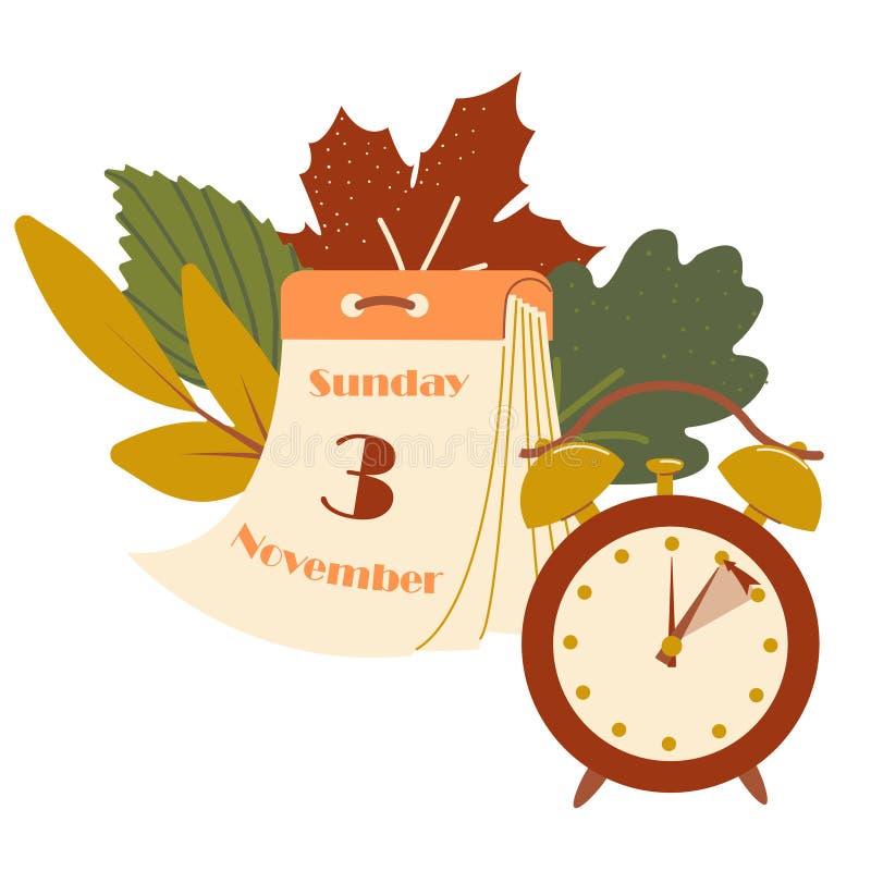 Fall Back in USA and Canada 2024, Change Clock Back One Hour, Daylight ...