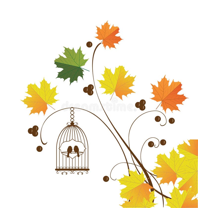 Fall Background stock vector. Illustration of pumpkin - 59138757