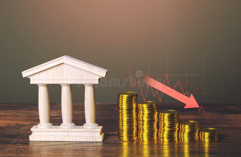 Fall in Bank Profits. Economic Decline. Falling Deposit Income. Low ...