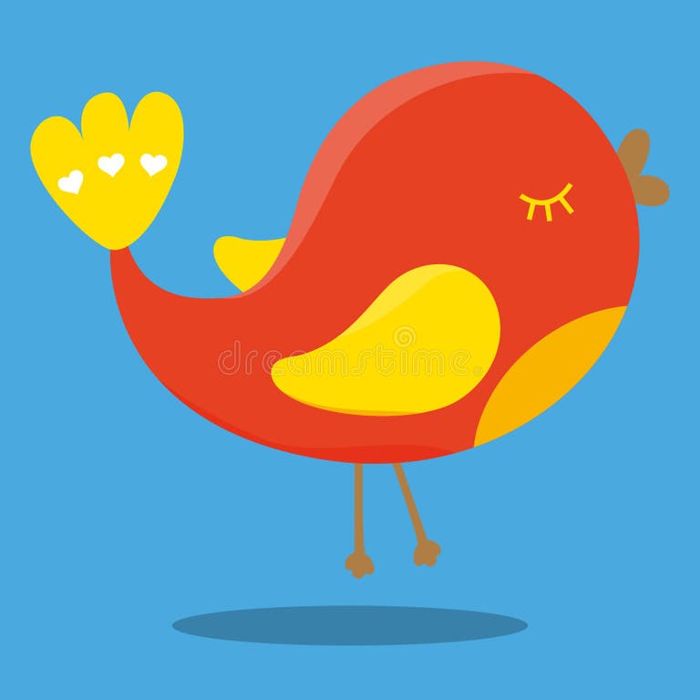 Fall birds red bird 13 stock vector. Illustration of fall - 198986068