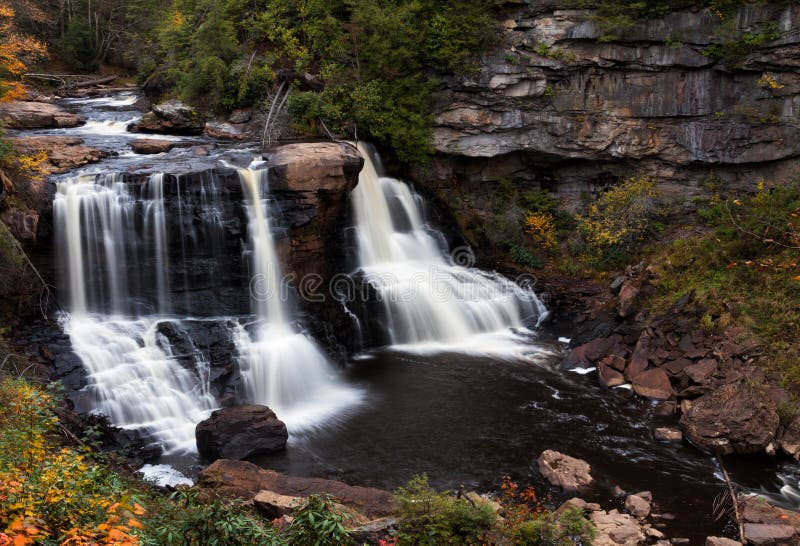 Fall at Blackwater Falls stock photo. Image of autumn - 265845118
