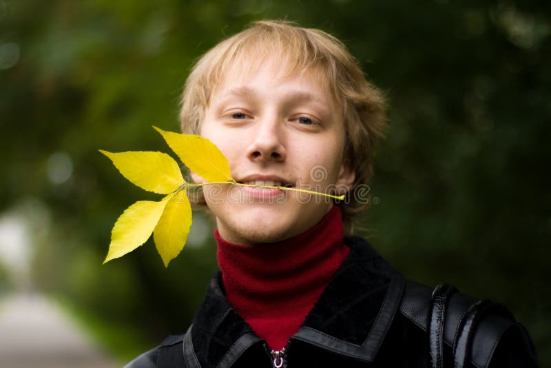 Fall boy stock photo. Image of face, adult, holding, happiness - 10818224