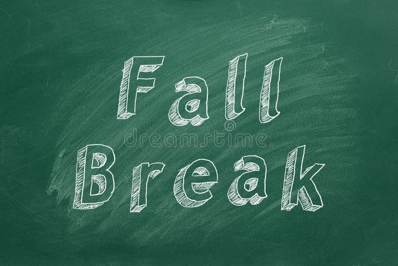 Fall Break stock illustration. Illustration of note - 200818602