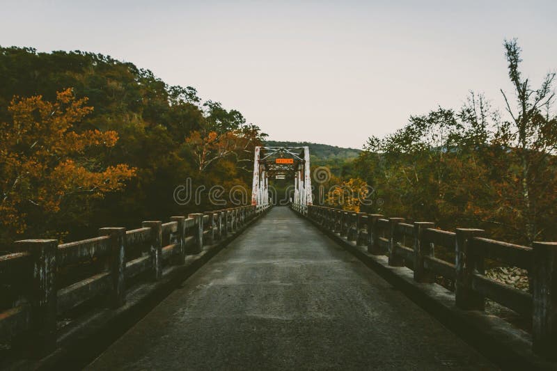 Fall Bridge stock image. Image of roaming, bridge, fall - 105748239