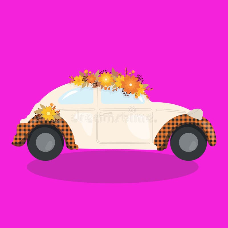 Fall car facing right 05 stock vector. Illustration of cartoon - 197984079