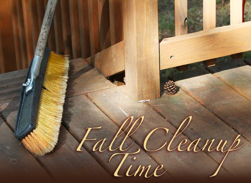 Fall Cleanup Time stock illustration. Illustration of fall - 33553124