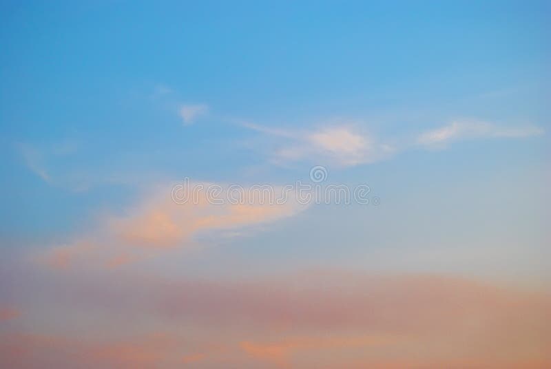 Fall clouds. stock photo. Image of altitude, color, background - 11343542