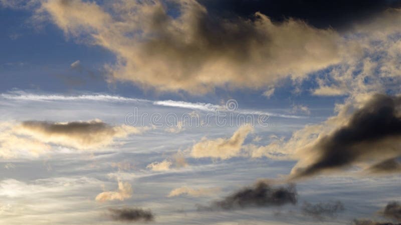 Fall clouds. stock photo. Image of environment, cloudy - 9927818