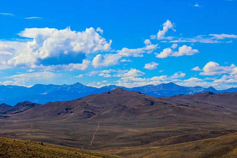 Eastern Sierra Nevada Fall Color Stock Photo - Image of california ...