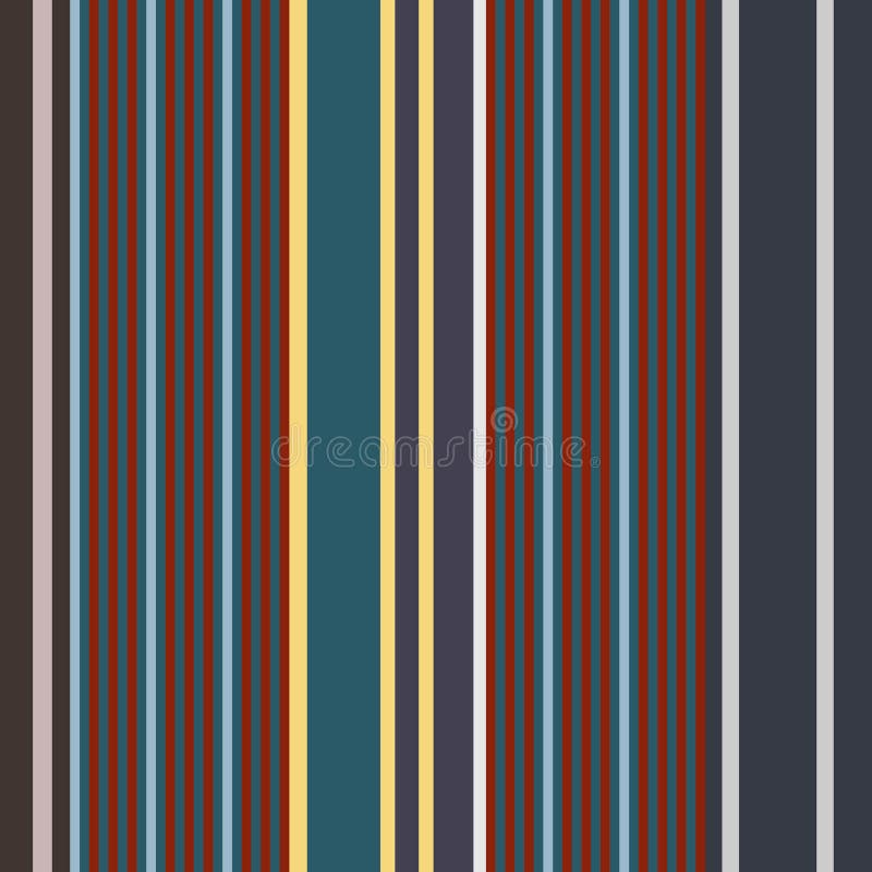 Fall Color Fabric Stripe Pattern Vector Stock Vector - Illustration of ...