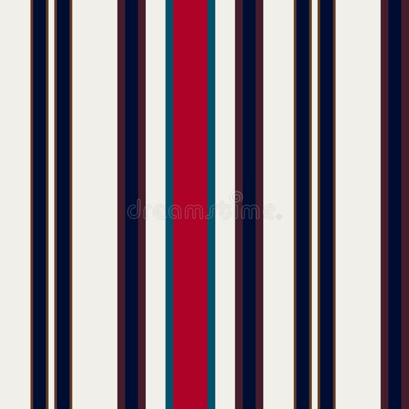 Fall Color Fabric Stripe Pattern Vector Stock Vector - Illustration of ...