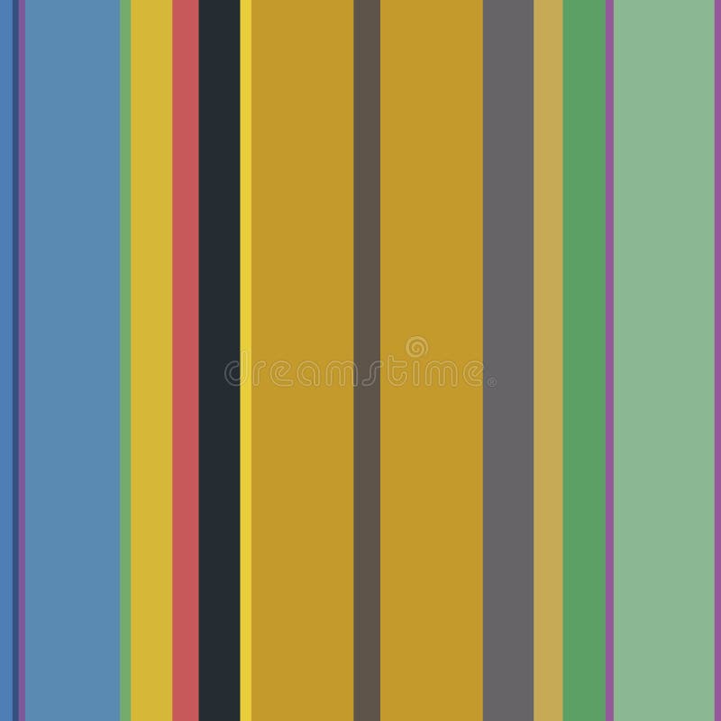 Fall Color Fabric Stripe Pattern Vector Stock Vector - Illustration of ...