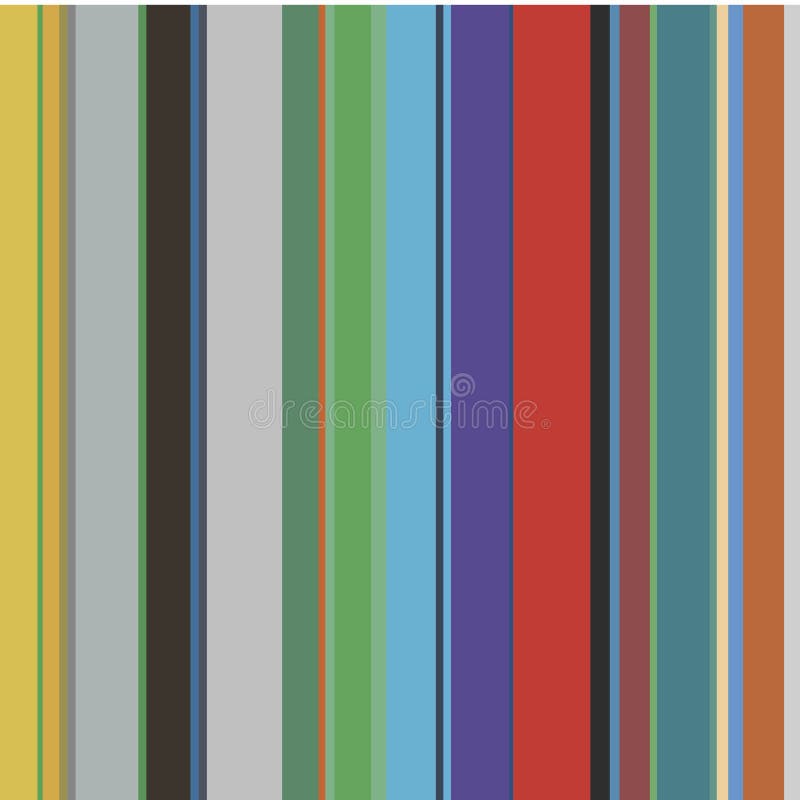 Fall Color Fabric Stripe Pattern Vector Stock Vector - Illustration of ...
