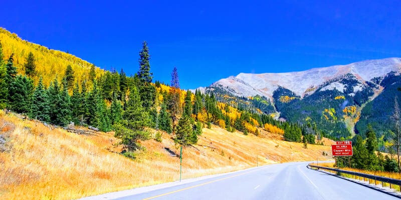 Fall 2019 Colorado Vail September October Stock Image - Image of ...
