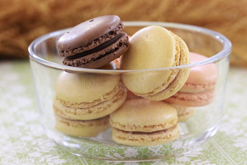 Macaroon cookies stock image. Image of macaroon, cookies - 162247689
