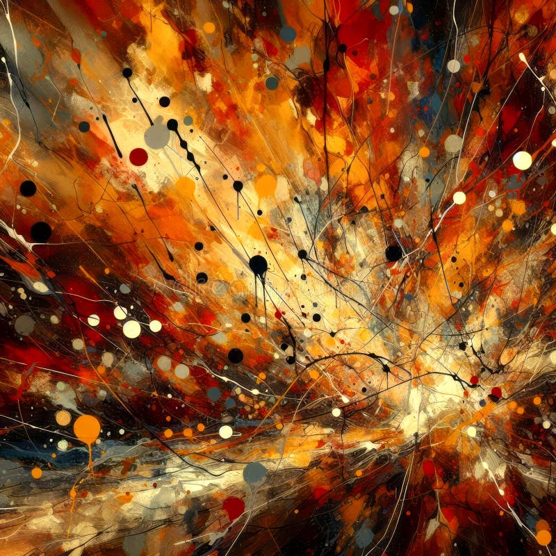 Fall colors abstract stock illustration. Illustration of green - 341165593