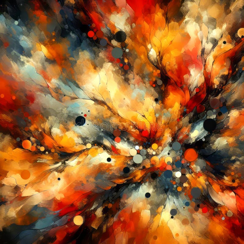 Fall colors abstract stock illustration. Illustration of heaped - 341165620