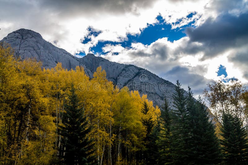 Fall Colours Make Their Appearance at the Mule Shoe. Banff National ...
