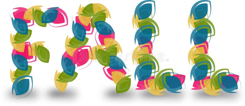 Fall is coming stock illustration. Illustration of falling - 33693695